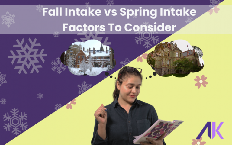 Fall Intake vs Spring Intake: Which to choose? | AdmitKard